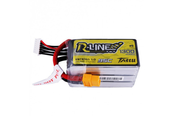 Tattu R-Line 1300mAh 6S 95C v1 - STARE | Rotorama